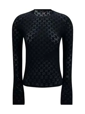 Gucci Gg Dévoré Cotton T-shirt