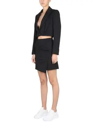 Alexander McQueen Asymmetrical Mini Skirt