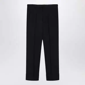 Prada Wool And Mohair Trousers - Blue