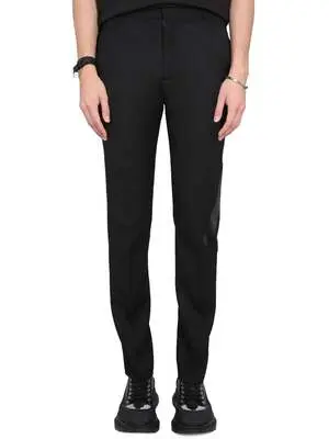 Alexander McQueen Virgin Wool Pants - Black