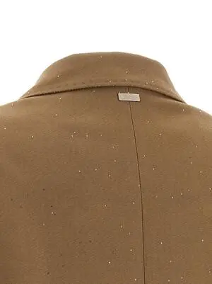 Herno Micro Sequin Blazer - Cream