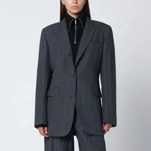 Our Legacy Wool-blend Single-breasted Jacket - Green
