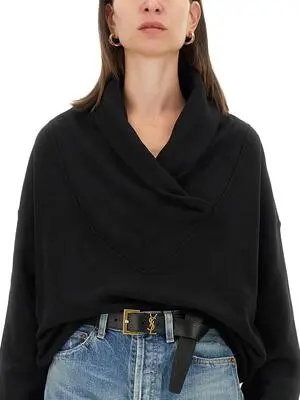 Saint Laurent V-neck Sweatshirt