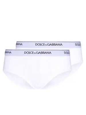 Dolce & Gabbana Bi-pack Brando Briefs - White