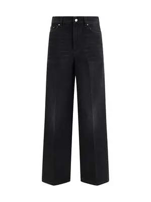 TOTEME Wide-leg Jeans - Black