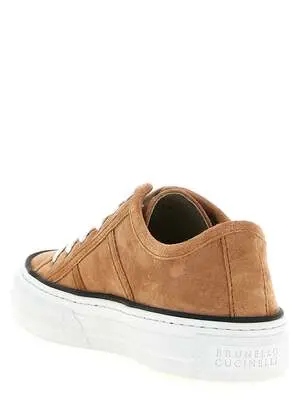 Brunello Cucinelli Shiny Tab' Sneakers