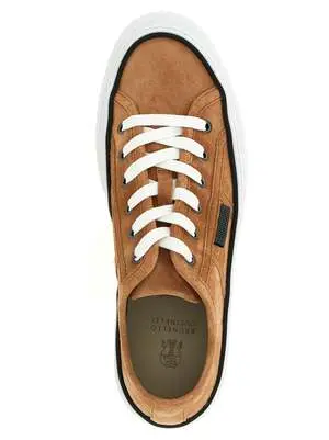 Brunello Cucinelli Shiny Tab' Sneakers