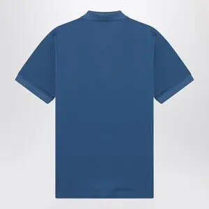 Prada Light Cotton Pique Polo - Blue