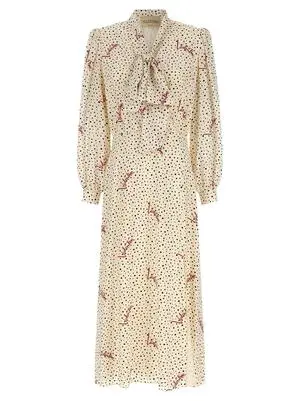 Valentino Garavani Silk Midi Dress - Multicolor