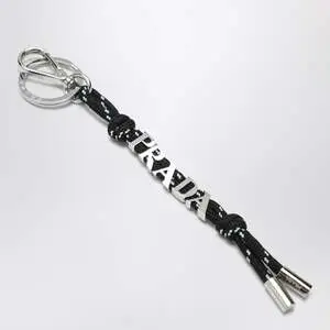 Prada Speedrock Key Holder In Ribbon