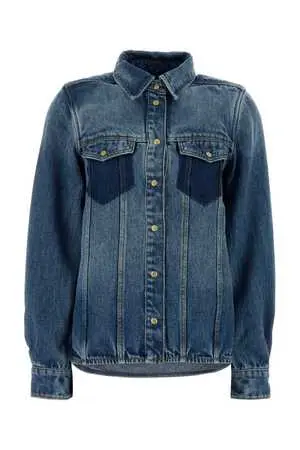 GANNI Denim Shirt - Blue