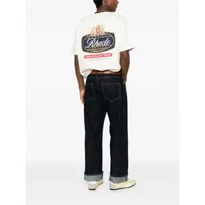 Rhude Neutrals T-shirts & Vests T-shirts - Cream