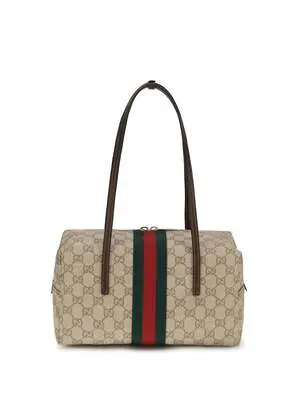 Gucci Medium Boston Melrose Shoulder Bag - Cream