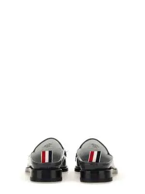 Thom Browne Kilt Varsity Loafers - Gray