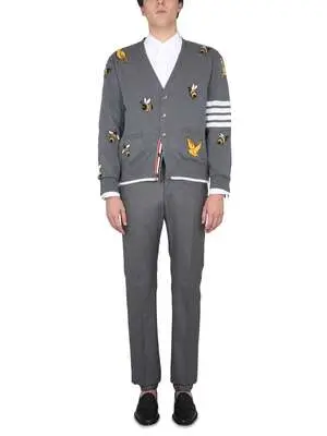 Thom Browne Cardigan - Gray