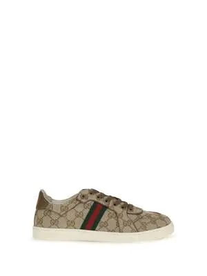 Gucci Stretch Sneakers - Cream