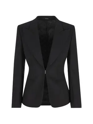 Gucci Wool Single-breasted Jacket - Multicolor