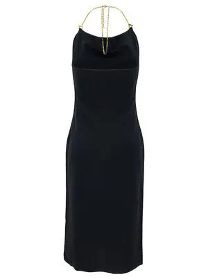 Bottega Veneta Halterneck Midi Dress - Multicolor
