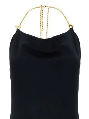 Bottega Veneta Halterneck Midi Dress - Multicolor