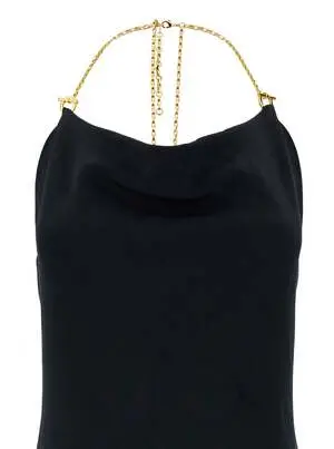 Bottega Veneta Halterneck Midi Dress - Multicolor
