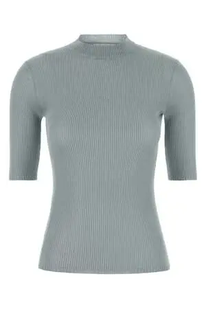 Miu Miu Powder Silk Top
