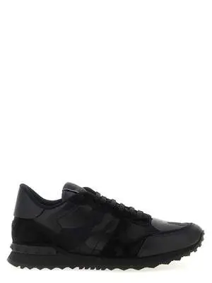 Valentino Garavani Rockrunner Sneakers - Black