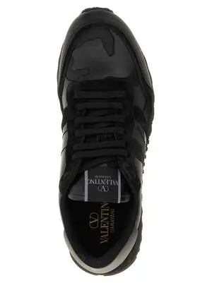 Valentino Garavani Rockrunner Sneakers - Black