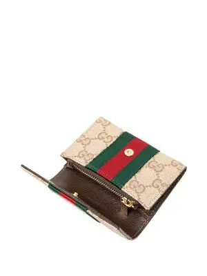 Gucci Web Detail Bifold Card Case
