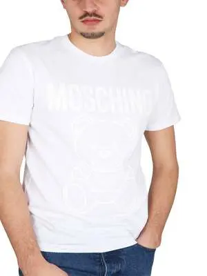 Moschino Teddy Bear Organic Jersey T-shirt