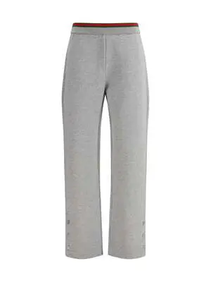 Gucci Leisure Pants In Cotton Jersey - Gray