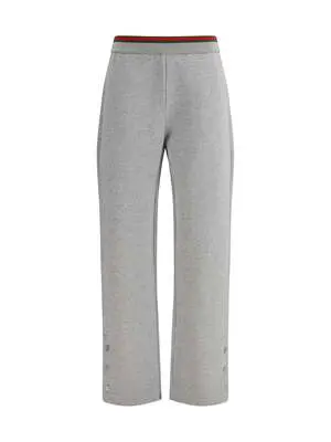 Gucci Leisure Pants In Cotton Jersey - Gray