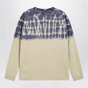 JW Anderson Cru/navy Logo Print Sweatshirt