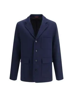Gucci Cotton Jersey Jacket - Blue