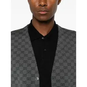 Gucci Grey Sweaters & Knitwear Cardigans