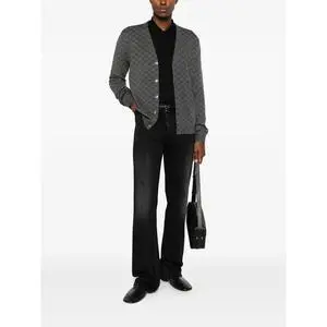 Gucci Grey Sweaters & Knitwear Cardigans
