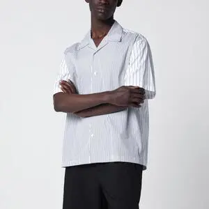 JIL SANDER Shirt In Lightweight Striped Cotton