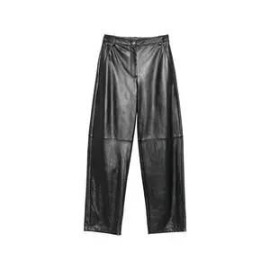 Max Mara Trousers Straight Trousers - Black