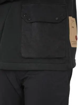 TEN C Cotton Sweatshirt - Black