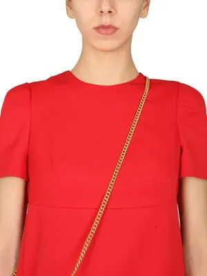Alexander McQueen Cape Detail Dress
