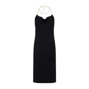 Bottega Veneta Viscose Midi Dress - Black
