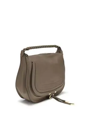 Chloé Marcie Shoulder Bag - Cream