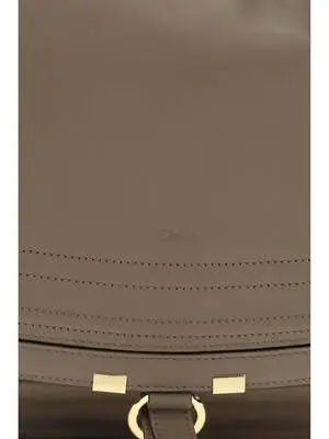 Chloé Marcie Shoulder Bag - Cream