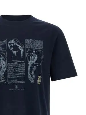 Brunello Cucinelli Printed T-shirt