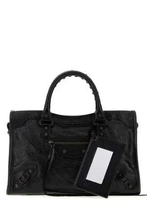 Balenciaga Fluo Leather Small Le City Handbag