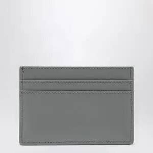 Fendi Light Grey Ff Squared Card Holder
