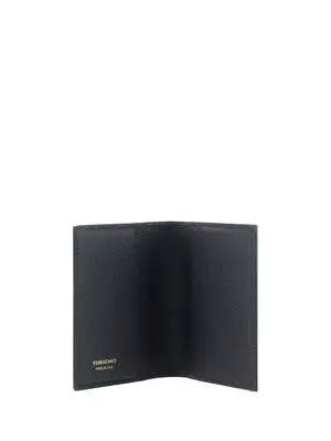 FERRAGAMO Revival Card Holder - Black