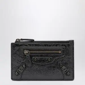 Balenciaga Le City Cardholder With Coin Pocket - Black