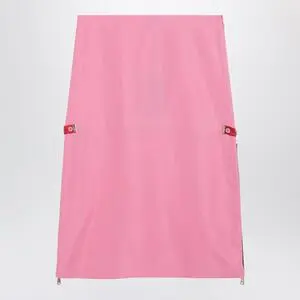 Fendi Technical Viscose Skirt - Pink