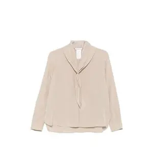 Max Mara Neutrals Tops Blouses - Cream