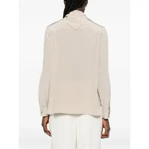 Max Mara Neutrals Tops Blouses - Cream